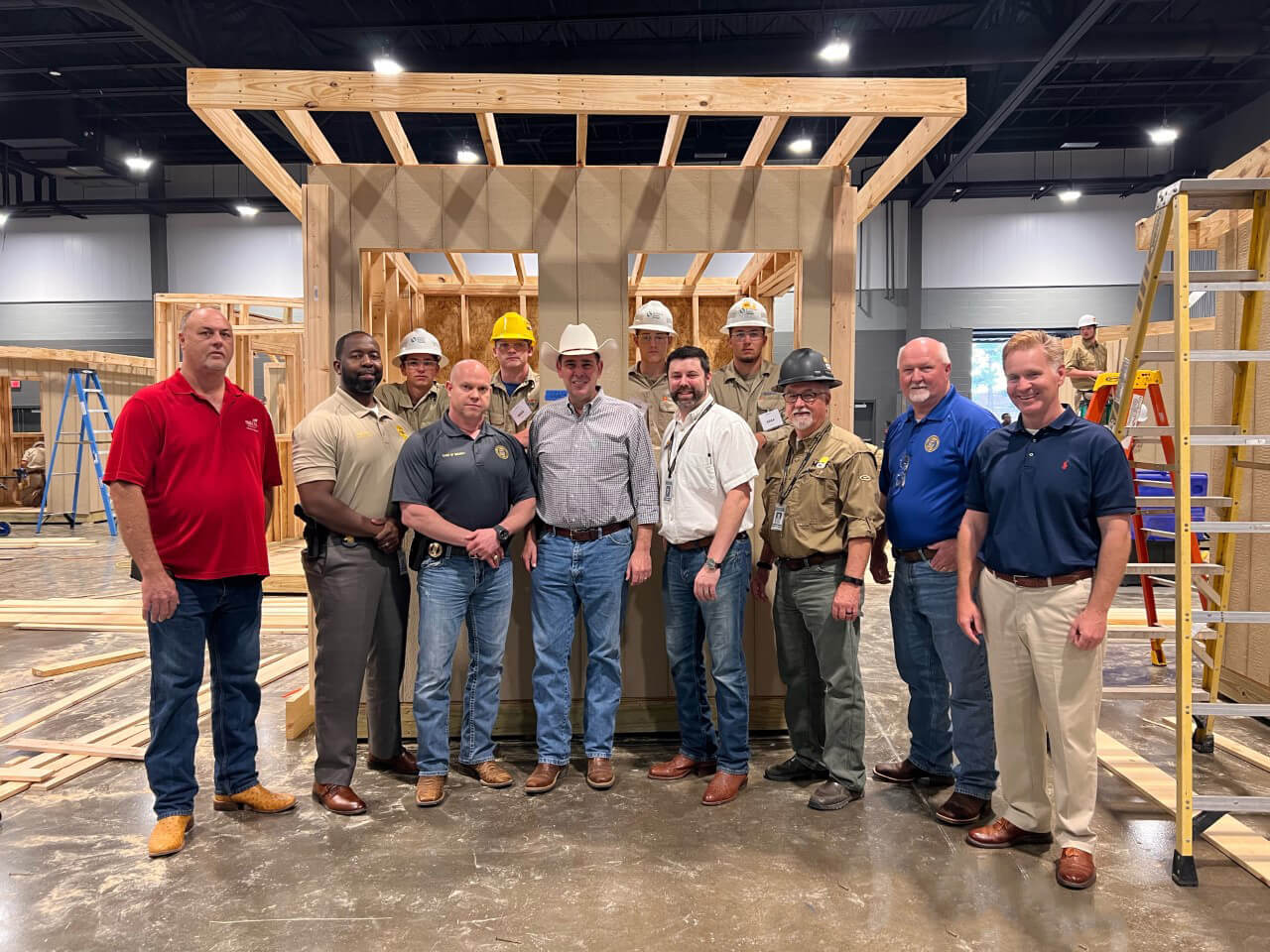 MCEF and SkillsUSA donate guard houses to State Fairgrounds ...