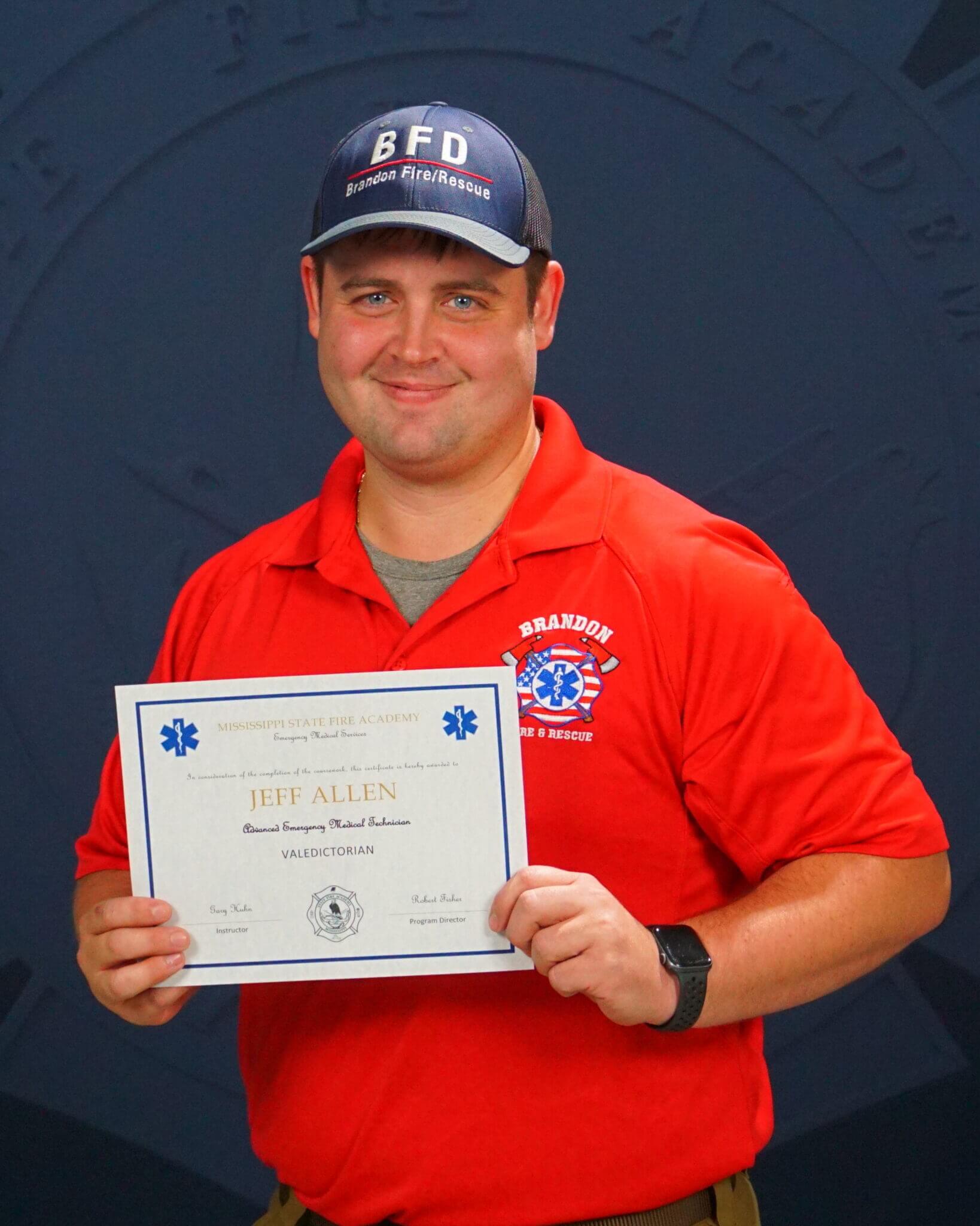 Six firefighters earn EMT advanced certifications | Mississippi News Group