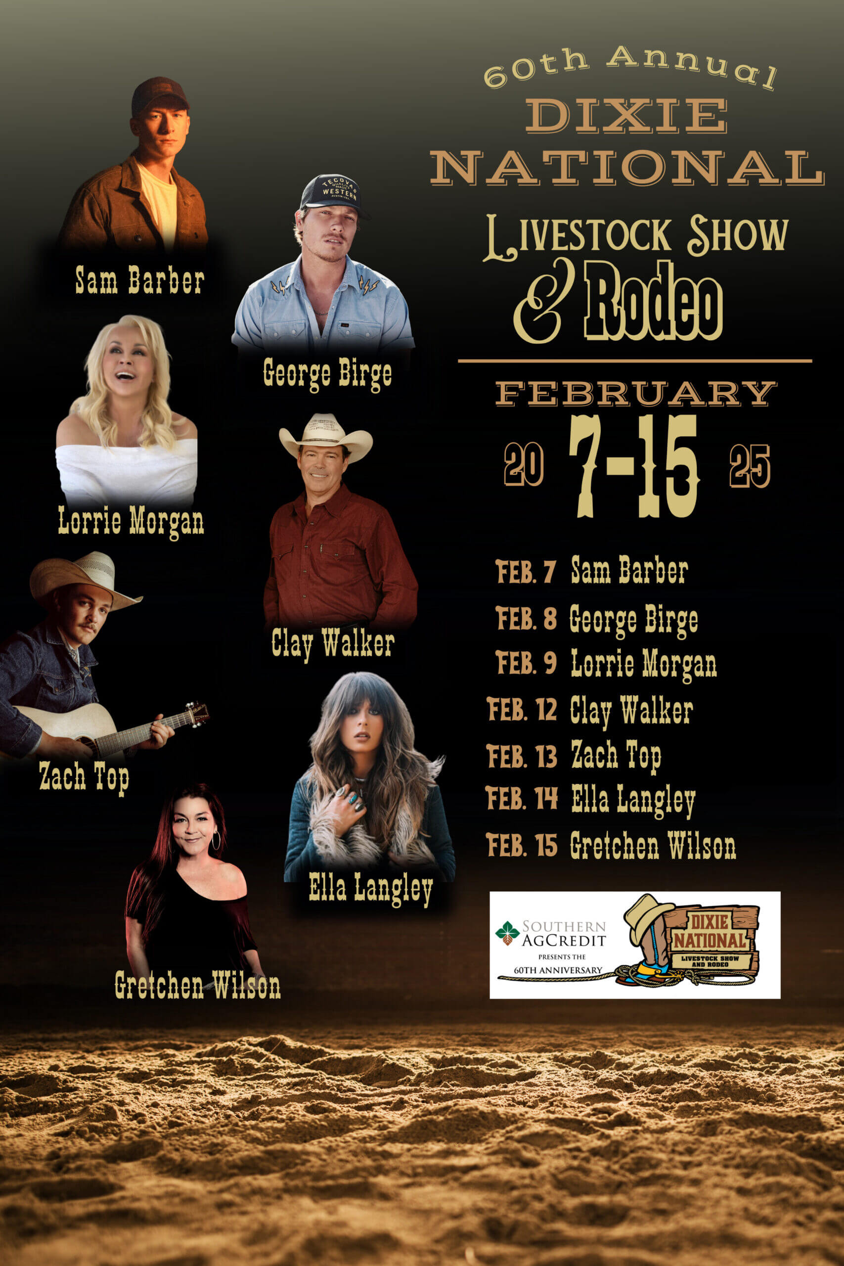 Gipson announces details ahead of the 60th Dixie National Rodeo ...