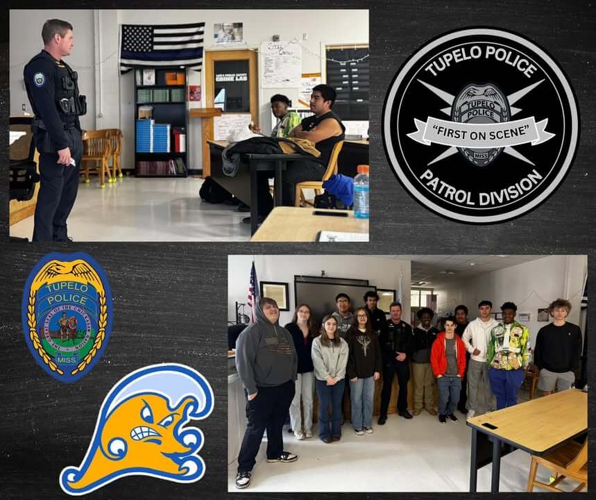 Baker patrol sergeant visits Tupelo High School law class to discuss ...