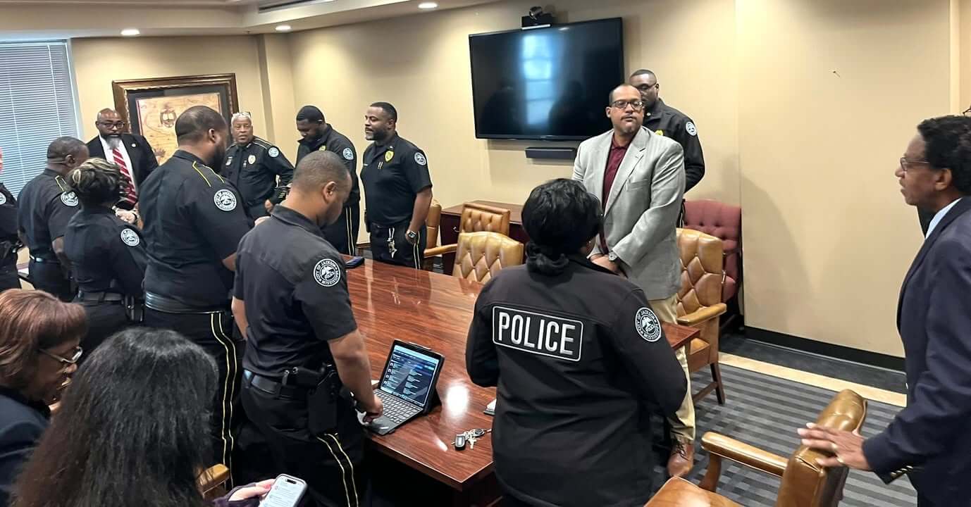 Jackson Police Department Holds First Command Staff Meeting of 2026 ...