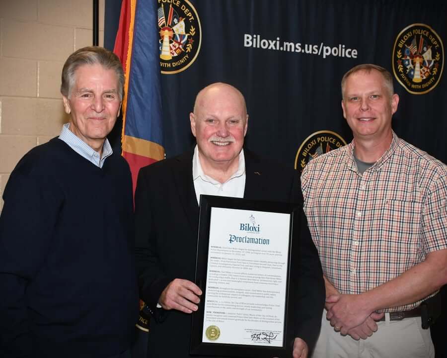 Biloxi police chief, major retire after 35 years | Mississippi News Group