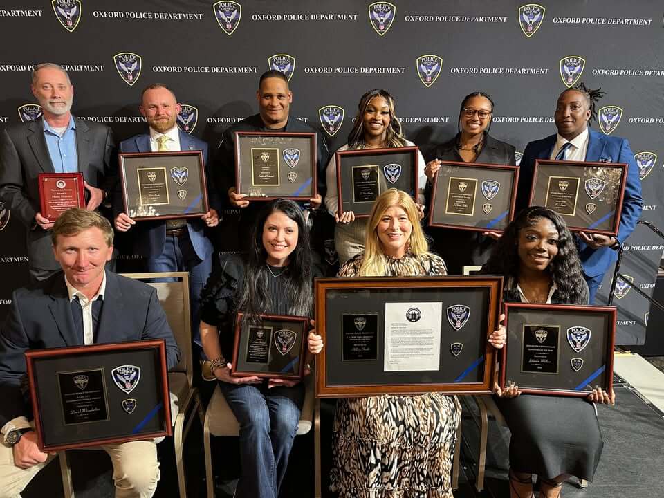 Oxford Police Honor Officers at 2026 Banquet | Mississippi News Group