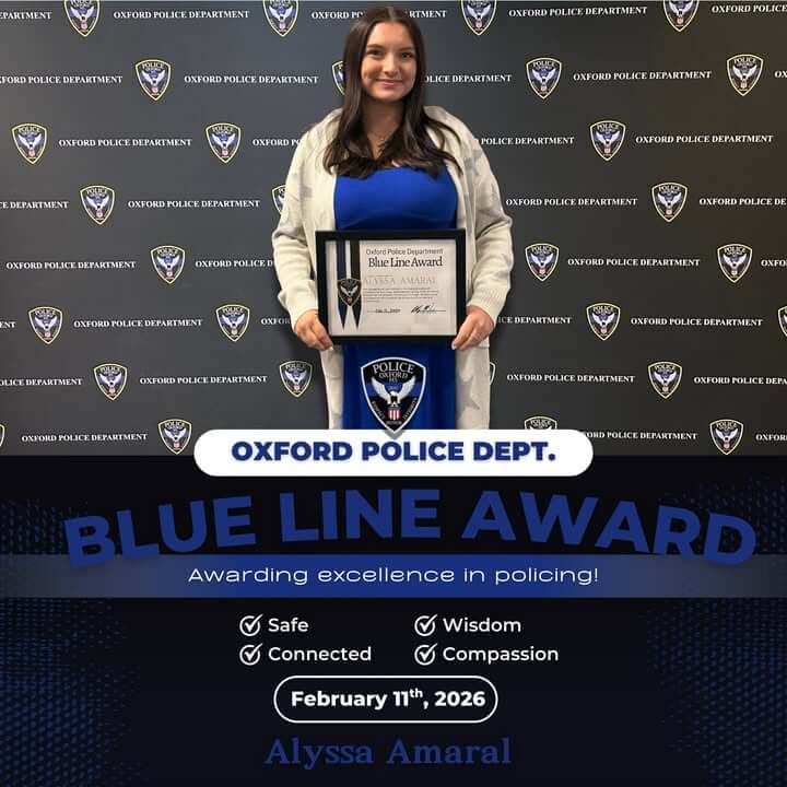 Officer Alyssa Amaral wins Blue Line Award after drone locates missing ...