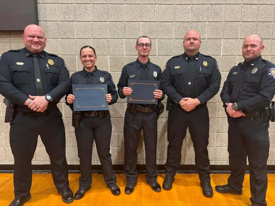 Corinth Police welcome two new patrolmen as recruits graduate Thursday ...