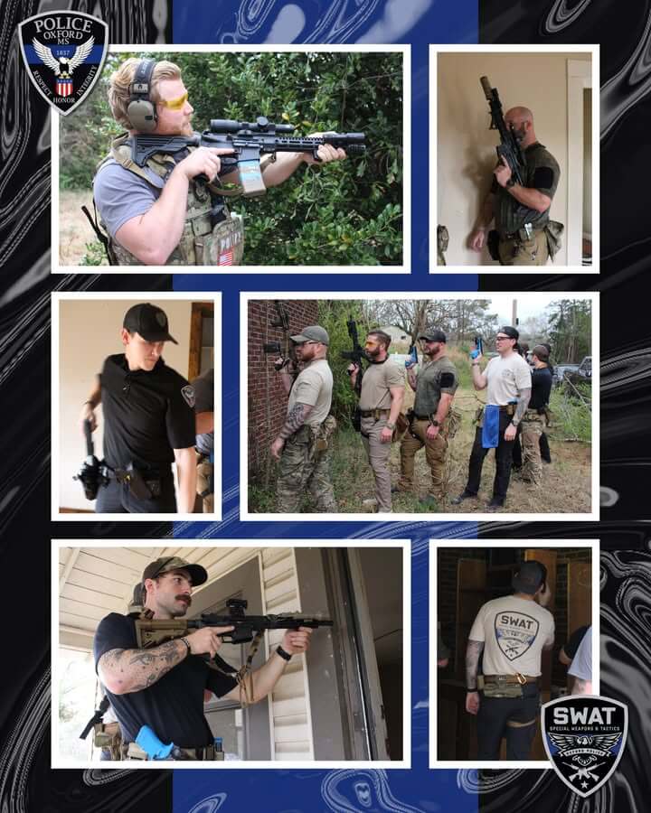 Oxford police SWAT completes monthly room-entry training | Mississippi ...