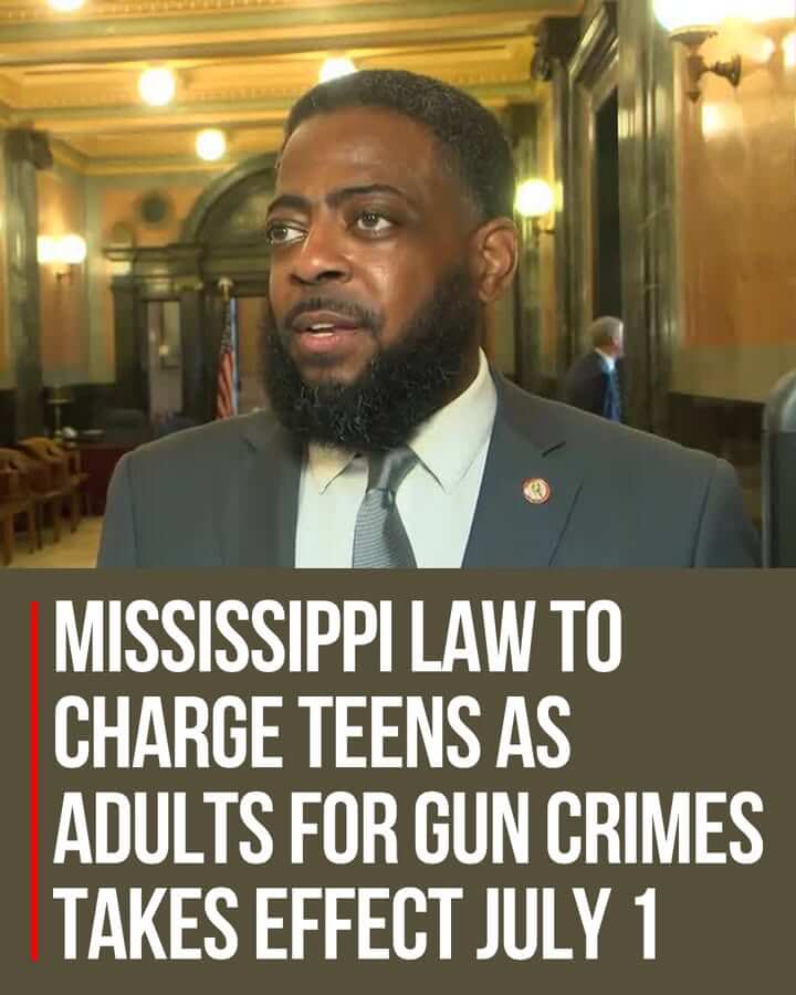 Mississippi requires teens charged with gun crimes to be tried as ...